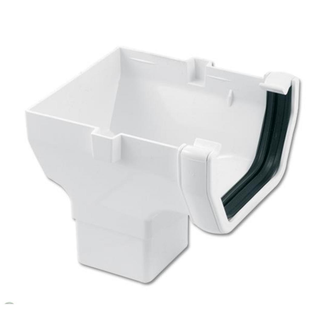 White Square Guttering | White Square UPVC Gutter Fittings