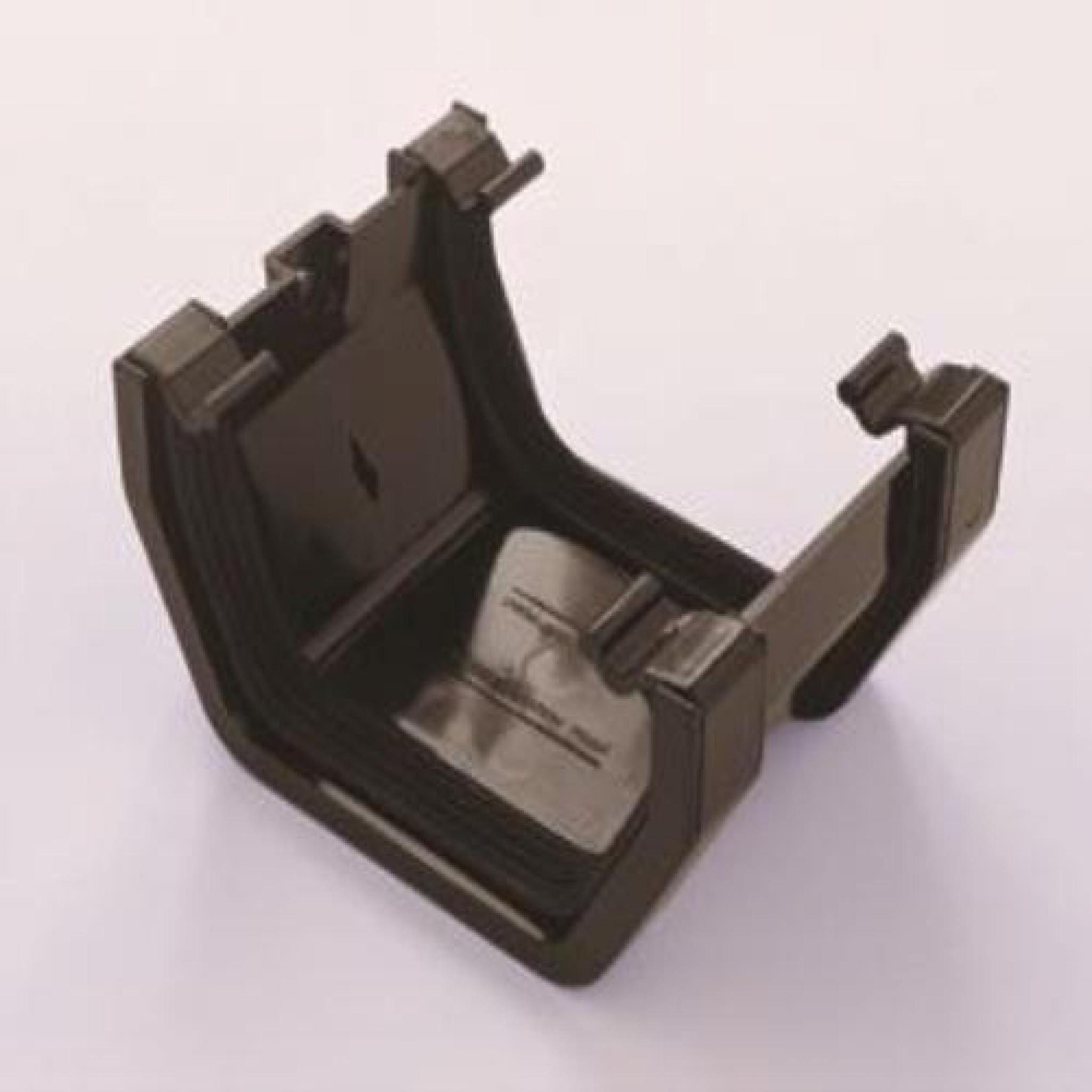 Black Square Gutter Union Joint