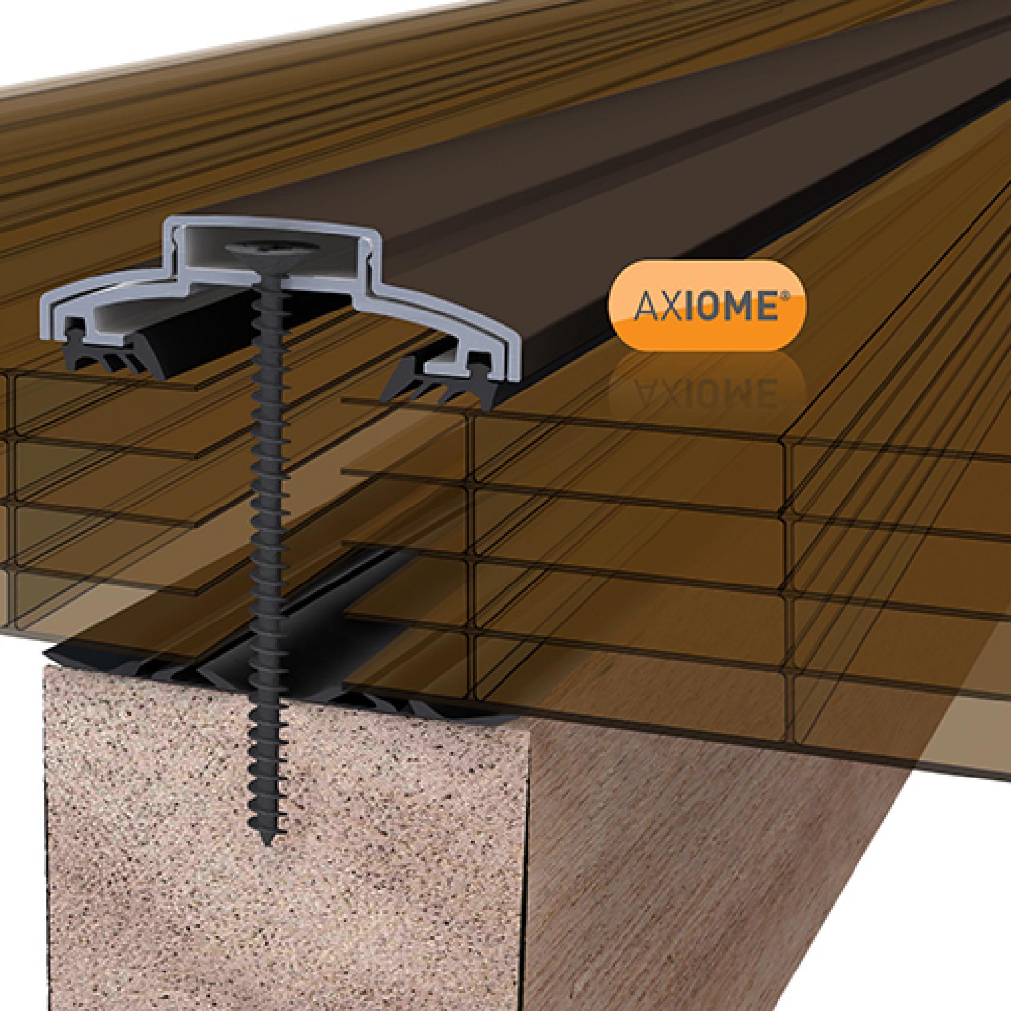 25mm Bronze Multiwall Polycarbonate