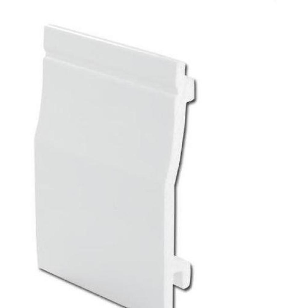 100mm White Open V External Cladding - Exterior Cladding UPVC