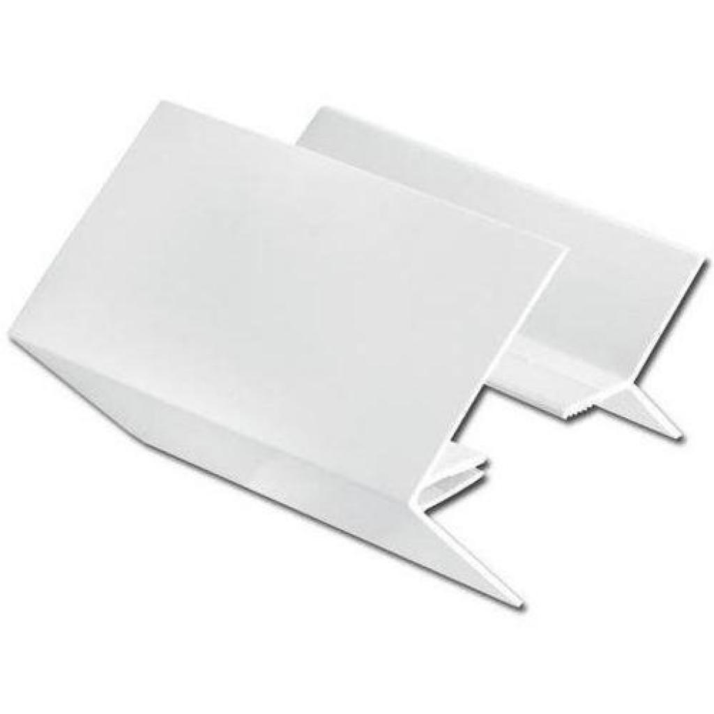 100mm White Open V External Cladding - Exterior Cladding UPVC