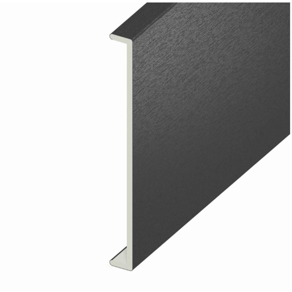 Black Ash Fascia Capping Board 9mm x 5m UPVC