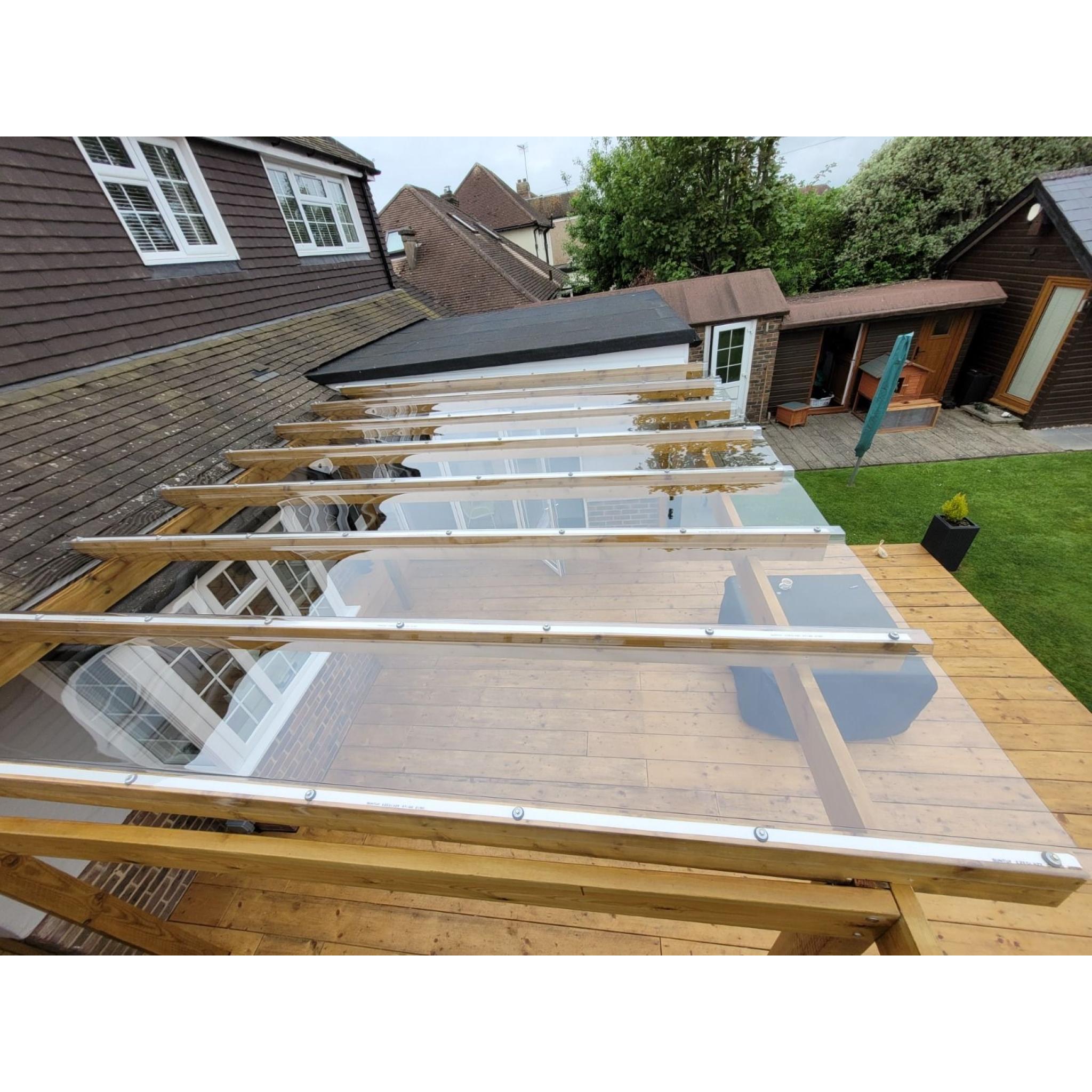 EZ Glaze Corrugated Polycarbonate Roof Sheet