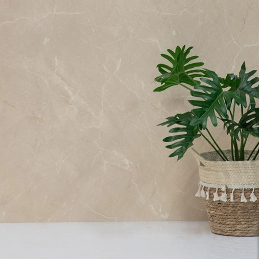 Beige Stone Matt - Economy PVC Bathroom Panel