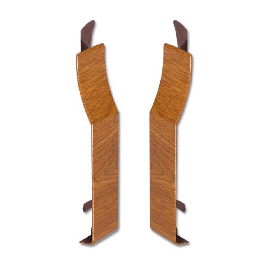 Light Oak uPVC 150mm Shiplap Cladding Joint Covers